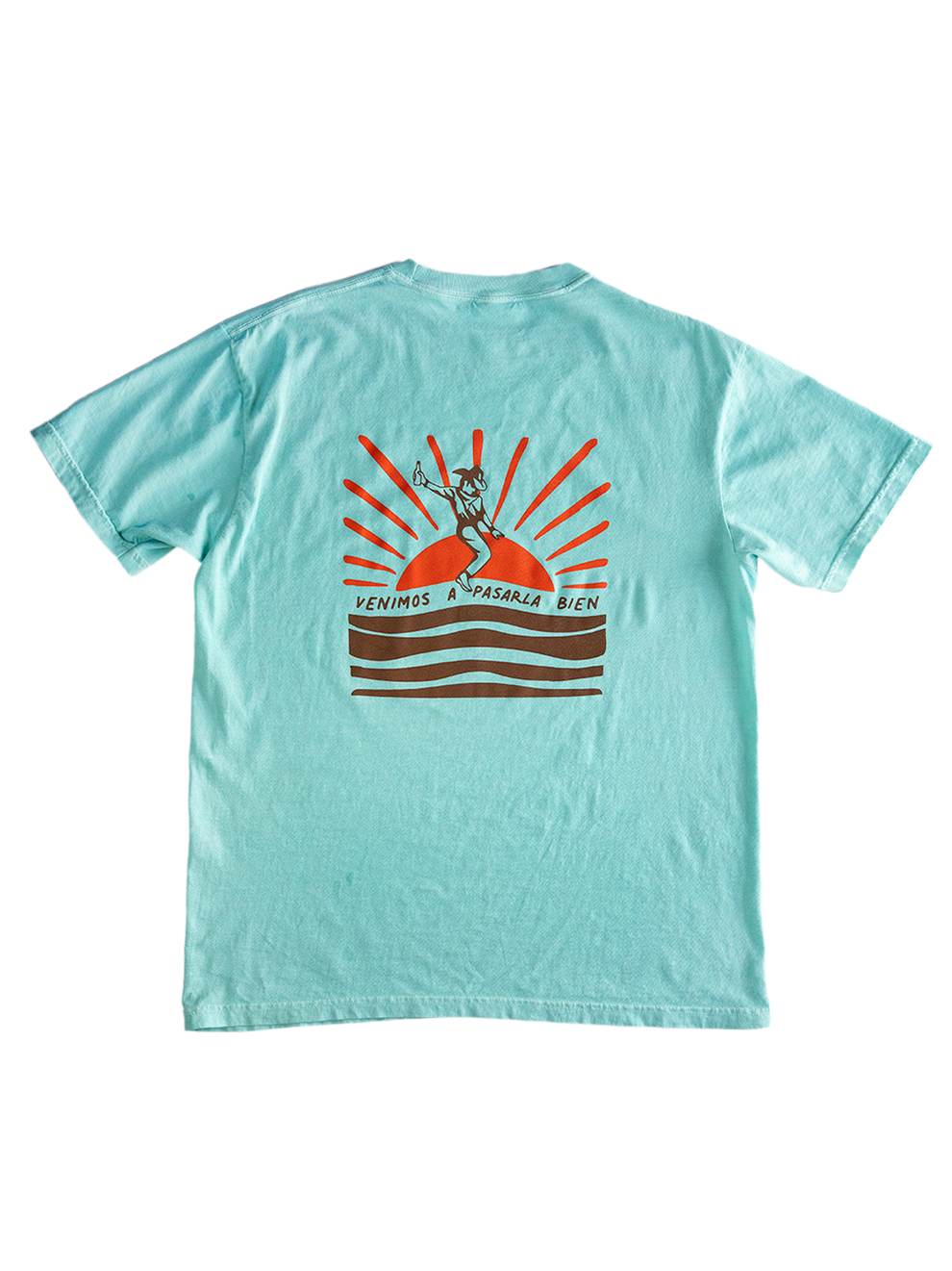 Playera Vaquero Sunset – Venimos a Pasarla Bien.